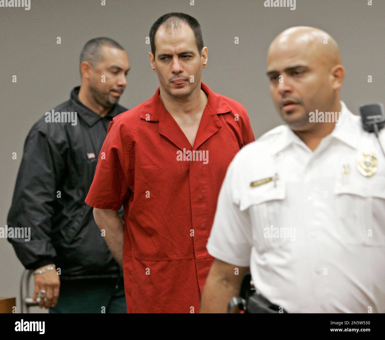 In this Tuesday, Jan. 9, 2007, file photo, death row inmate Juan Carlos ...