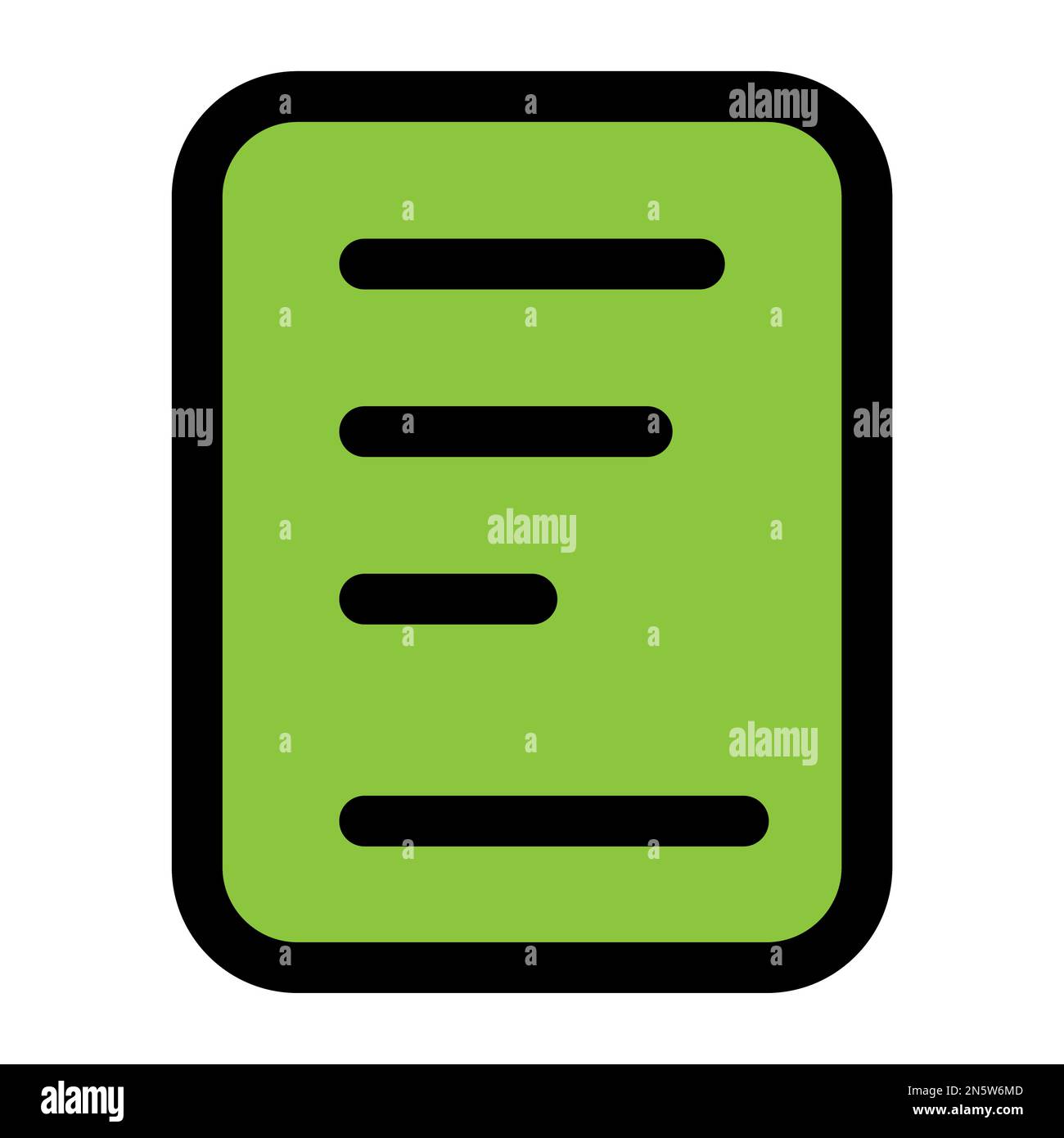 Reader icon line isolated on white background. Black flat thin icon on ...