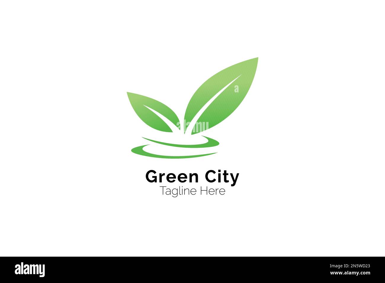 Gradient Agricultural Leaf Logo Design Stock Vector Image & Art - Alamy