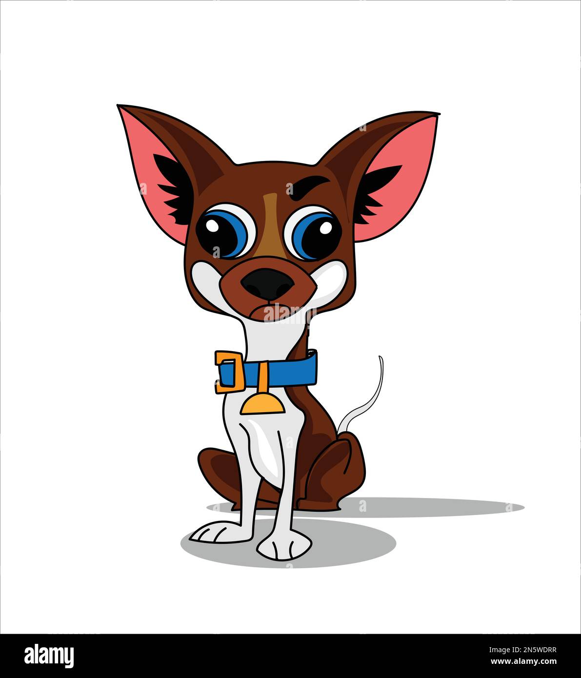 Dog vector illustration Stock Vector Image & Art - Alamy
