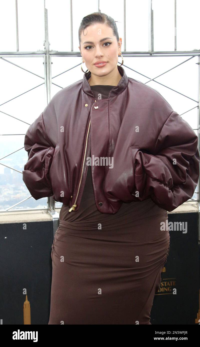 Ashley Graham lights up the Empire State Building to kick off New York ...