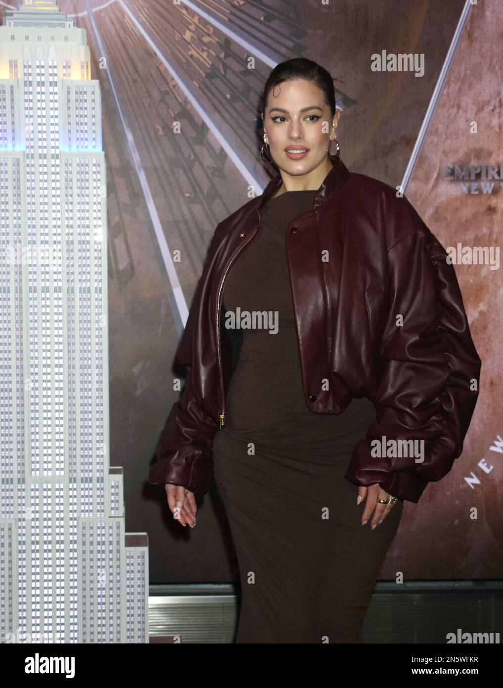 Ashley Graham lights up the Empire State Building to kick off New York ...