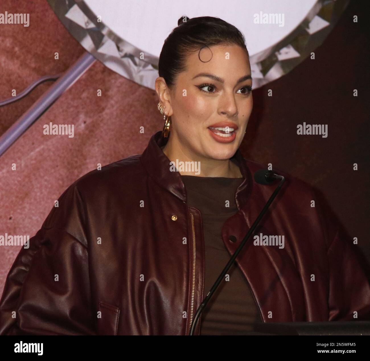 Ashley Graham lights up the Empire State Building to kick off New York ...