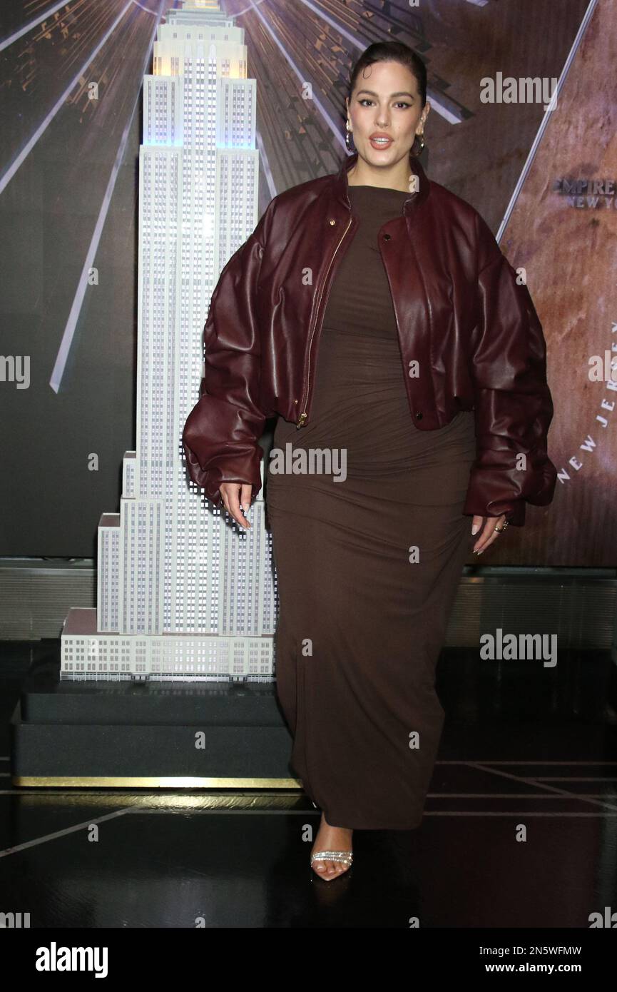 Ashley Graham lights up the Empire State Building to kick off New York ...