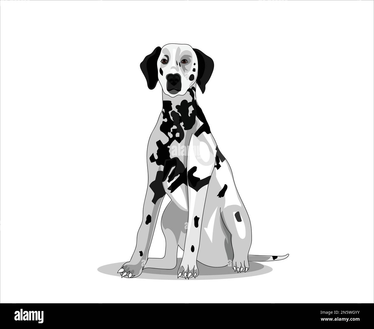 Dog vector illustration Stock Vector Image & Art - Alamy