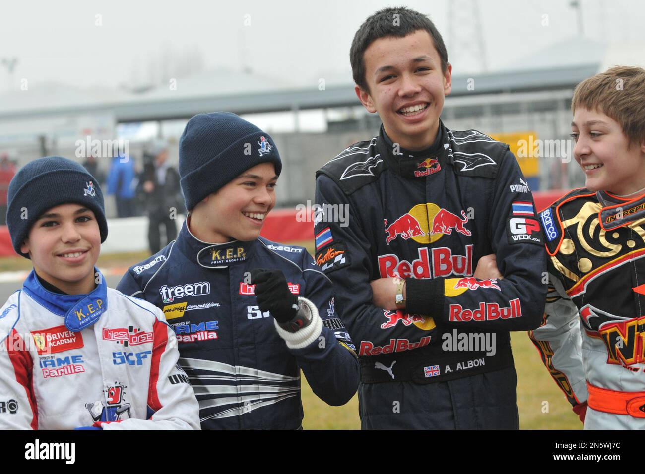 George russell karting hi-res stock photography and images - Alamy