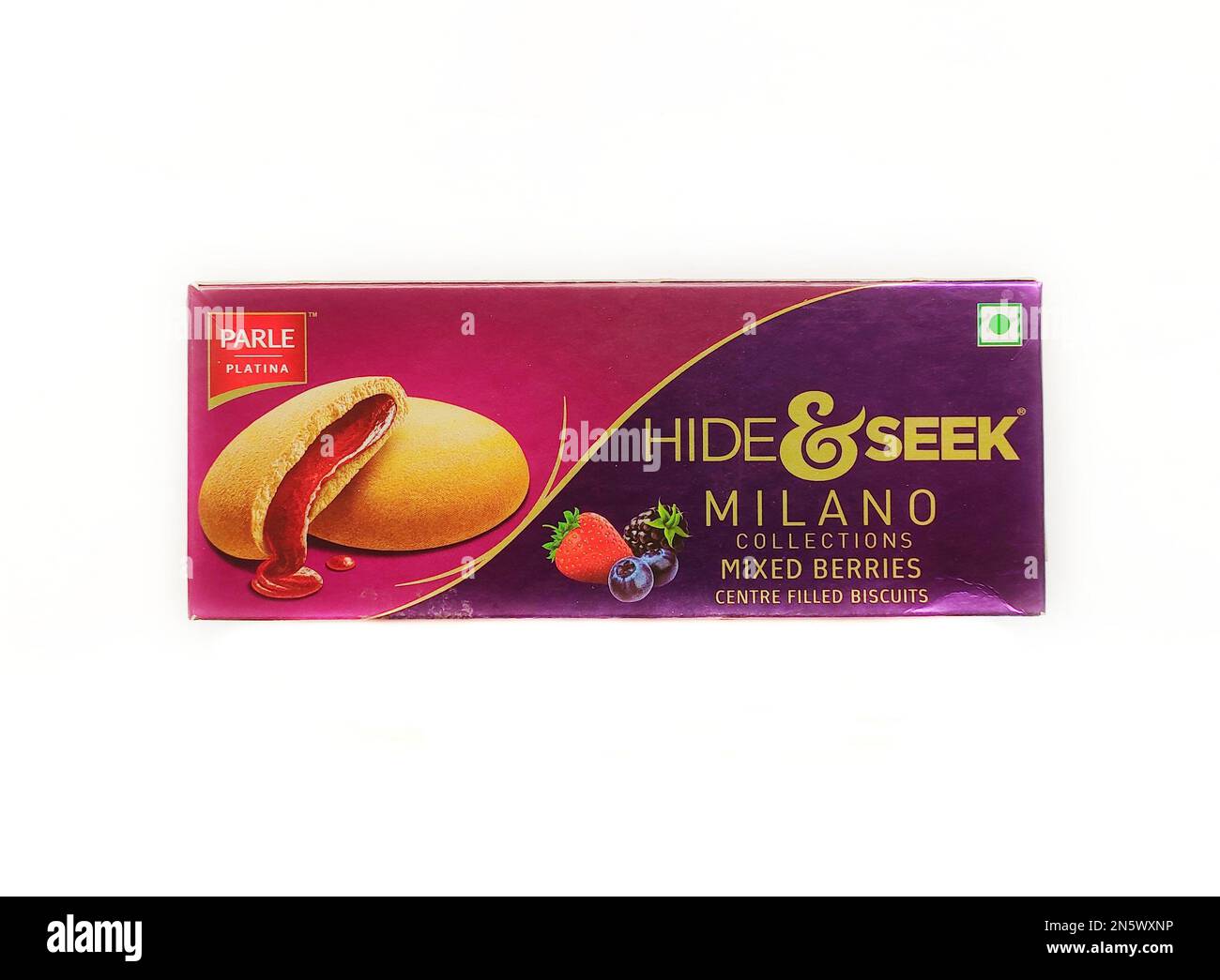 Parle Platina Hide and Seek Milano Biscuits - Centre Filled Mixed ...