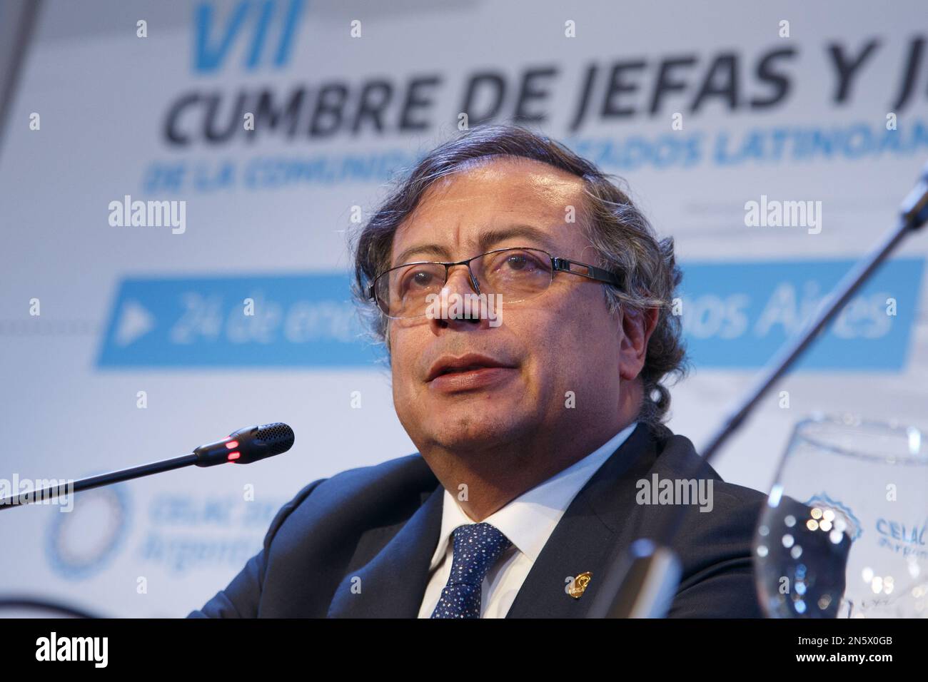 Colombian President Gustavo Petro Stock Photo - Alamy