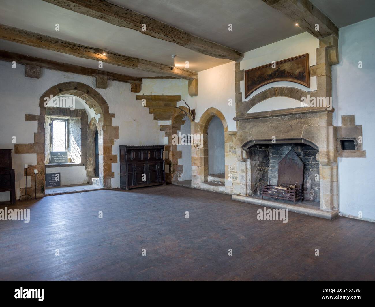 Bolton castle interior hi-res stock photography and images - Alamy
