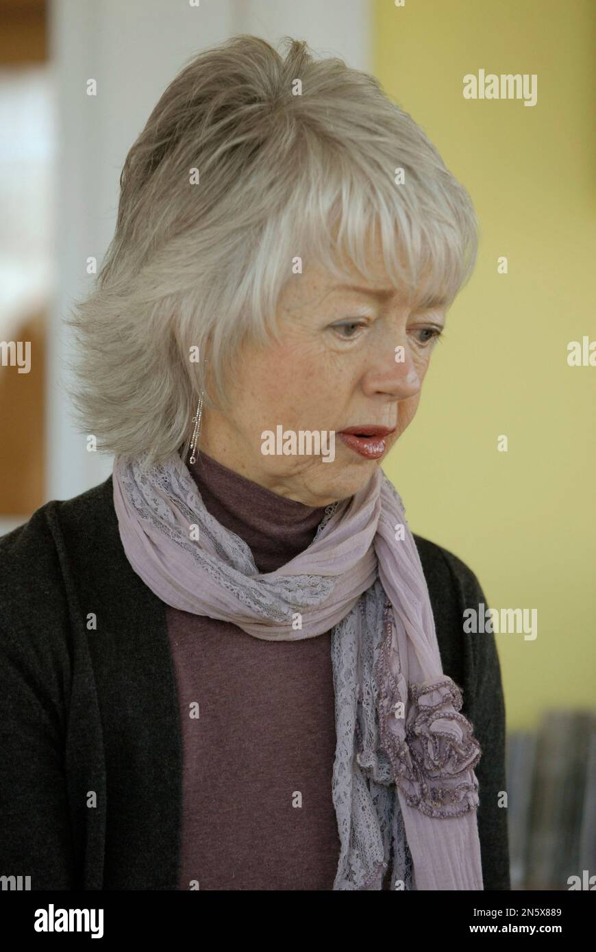 In this Nov. 25, 2013 photo, Terri Roberts, mother of Charles Carl ...