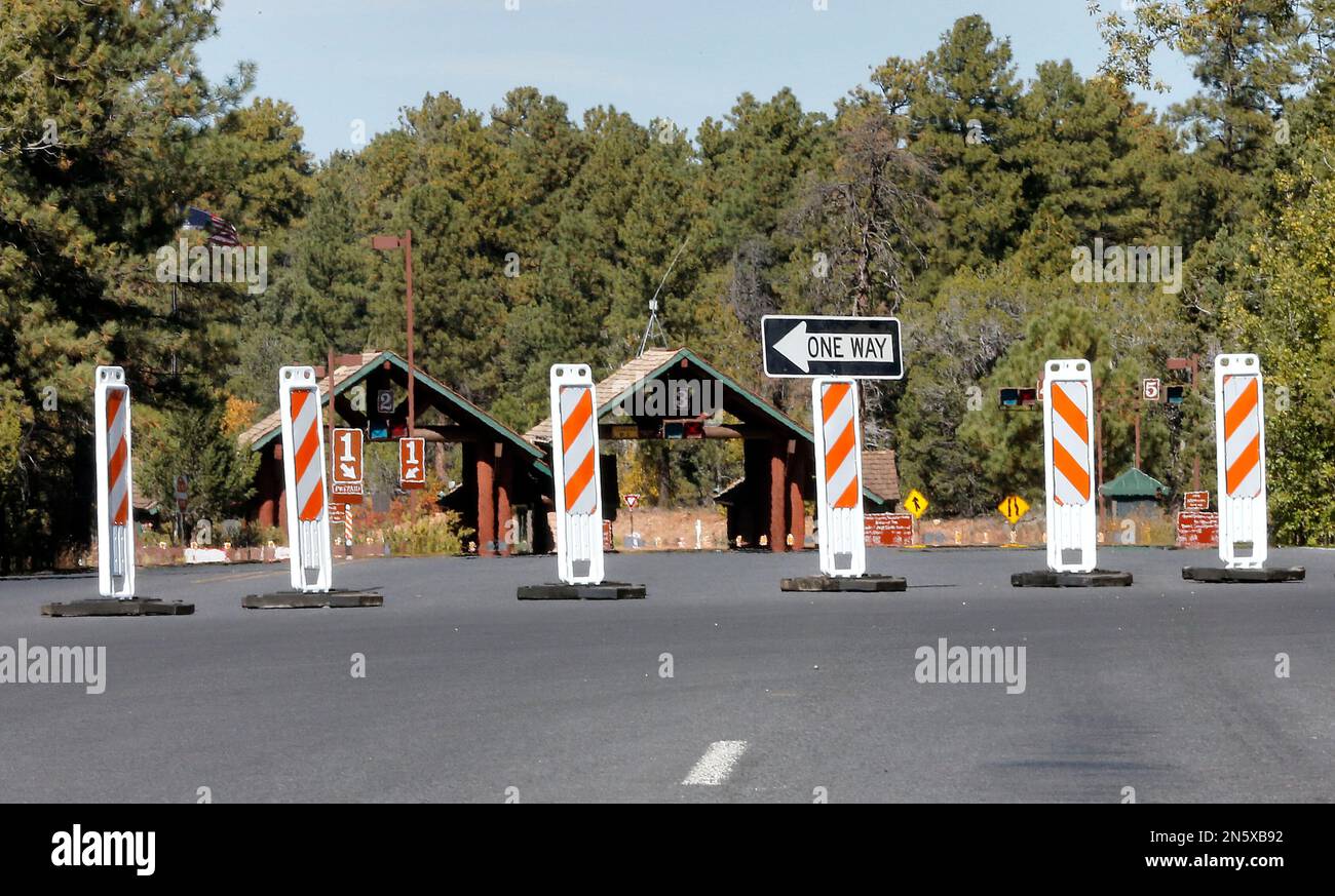 FILE -This Oct. 8, 2013 file photo shows the Grand Canyon National Park ...