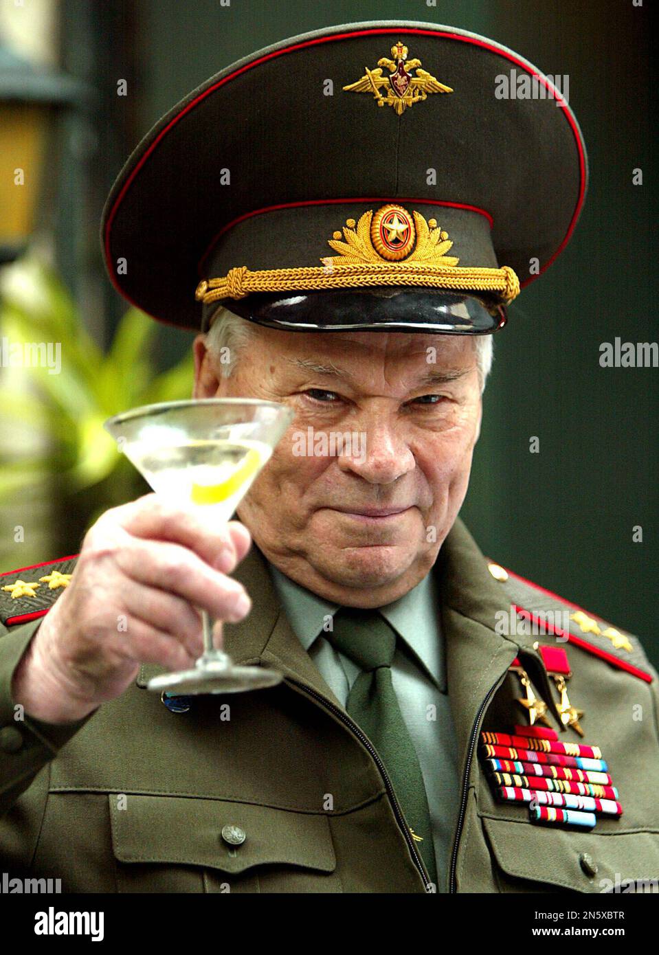 FILE - In this Monday Sept. 20, 2004 file photo, Russia's Lt. Gen ...