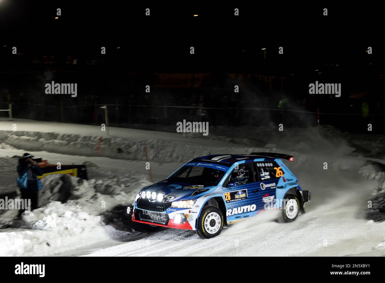 26 Egon KAUR (EST), Jakko VIILO (EST), SKODA FABIA Evo, RC2, Rally2 ...