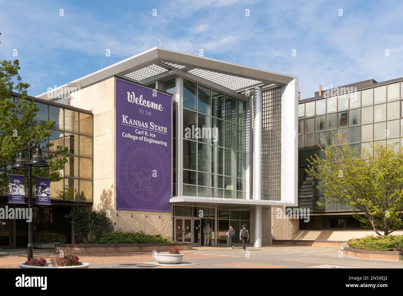 MANHATTEN, KS, USA - NOVEMBER 3, 2022: Carl R. Rice College of ...