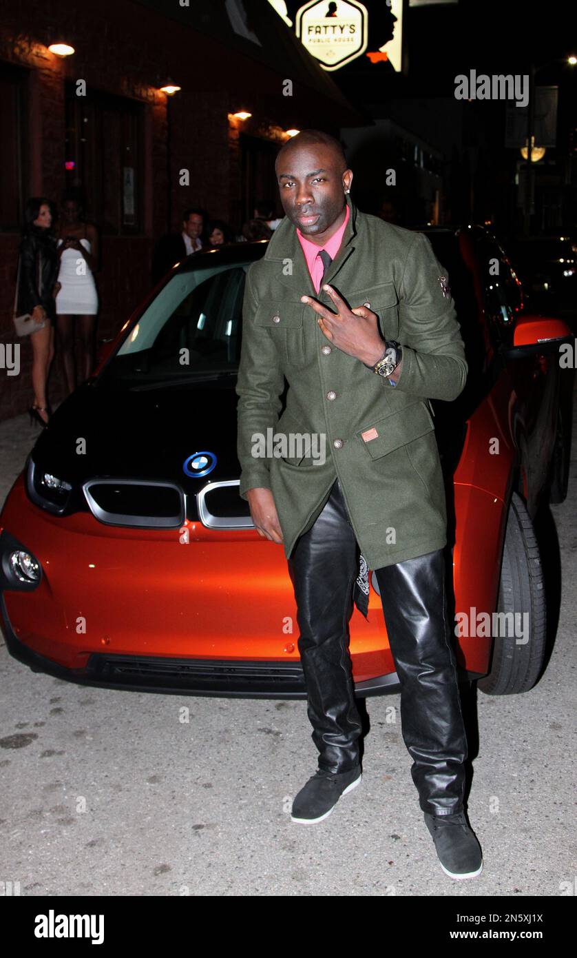 Sam Sarpong seen arriving at 2013 Men's Style Fashion Awards Honoring ...