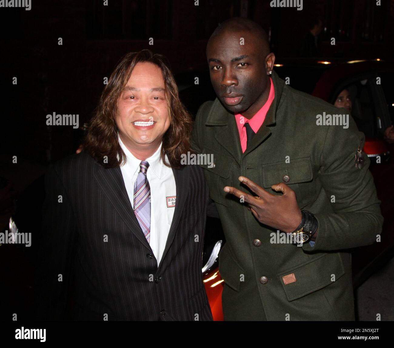 Cliff Nguyen manger of BMW Beverly Hills seen with Sam Sarpong named ...