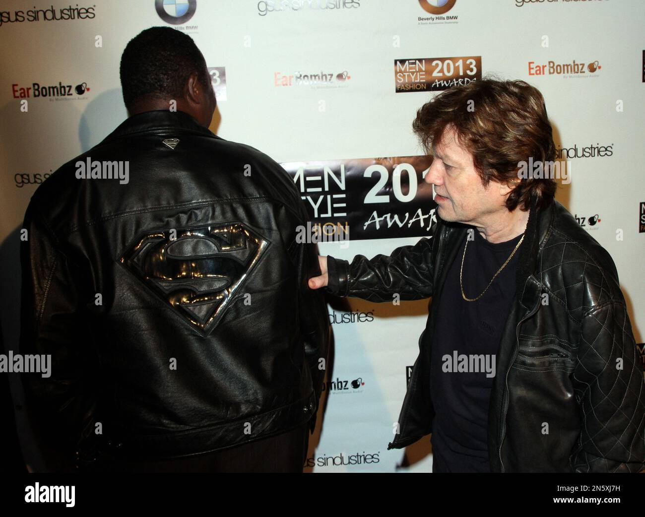 Actor Ernest Harden Jr. and film producer Ilya Salkind seen at 2013 Men ...