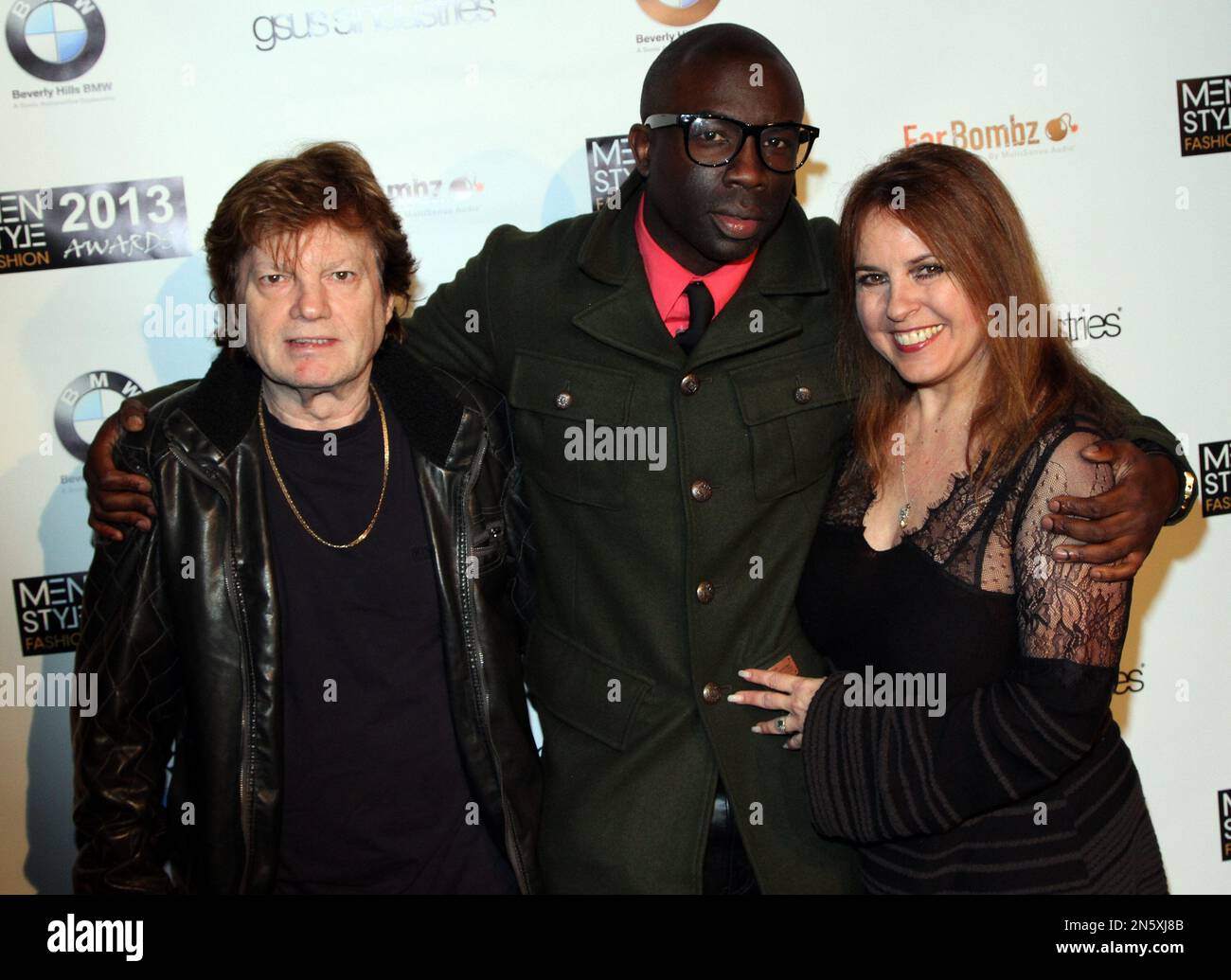 Producer Ilya Salkind, Sam Sarpong and actress Deborah Moore seen at ...