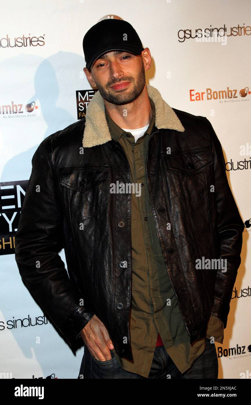 Actor and model Christian Monzon seen at 2013 Men's Style Fashion ...