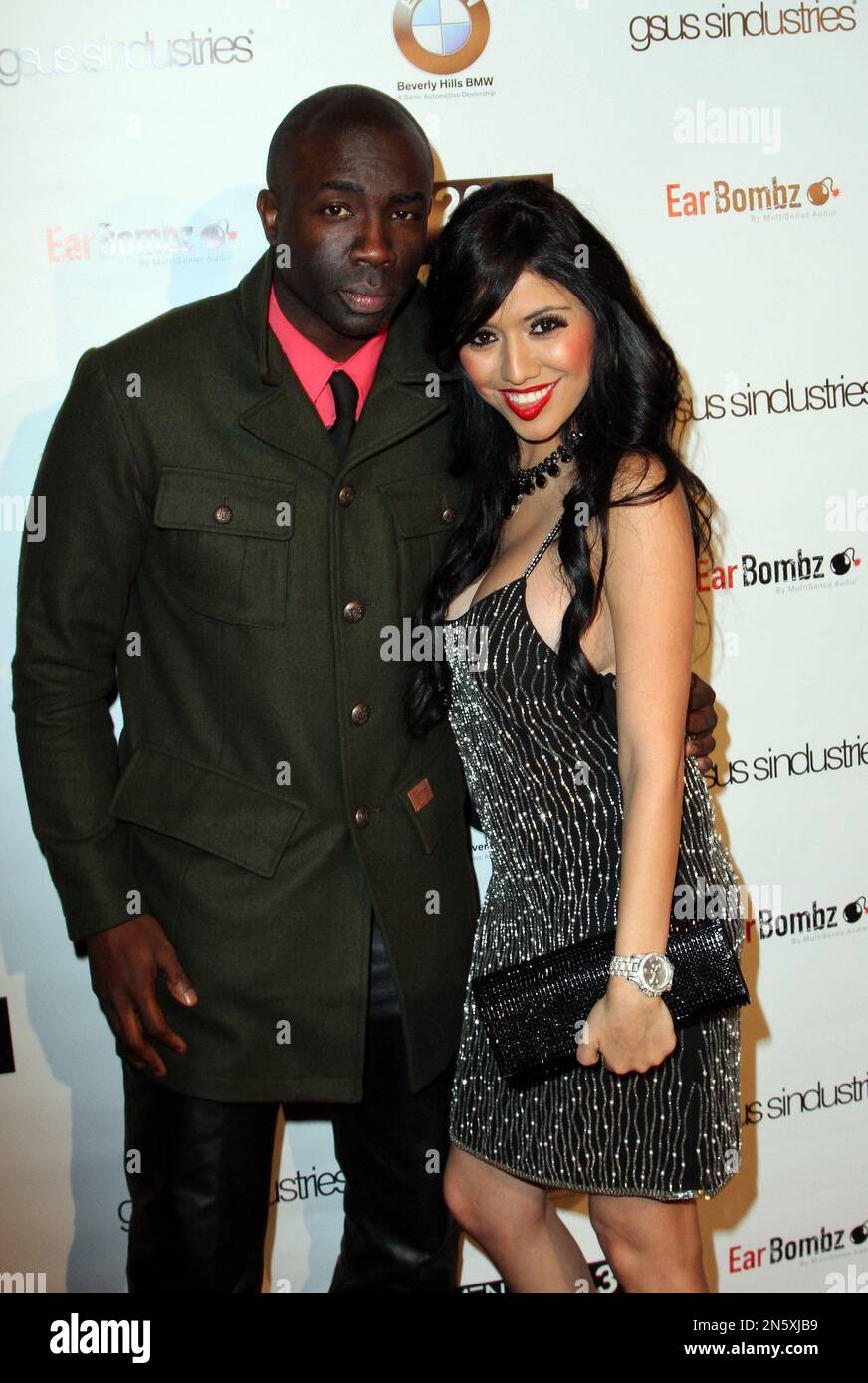 Model and actor Sam Sarpong and Patricia Vega founder and fashion ...