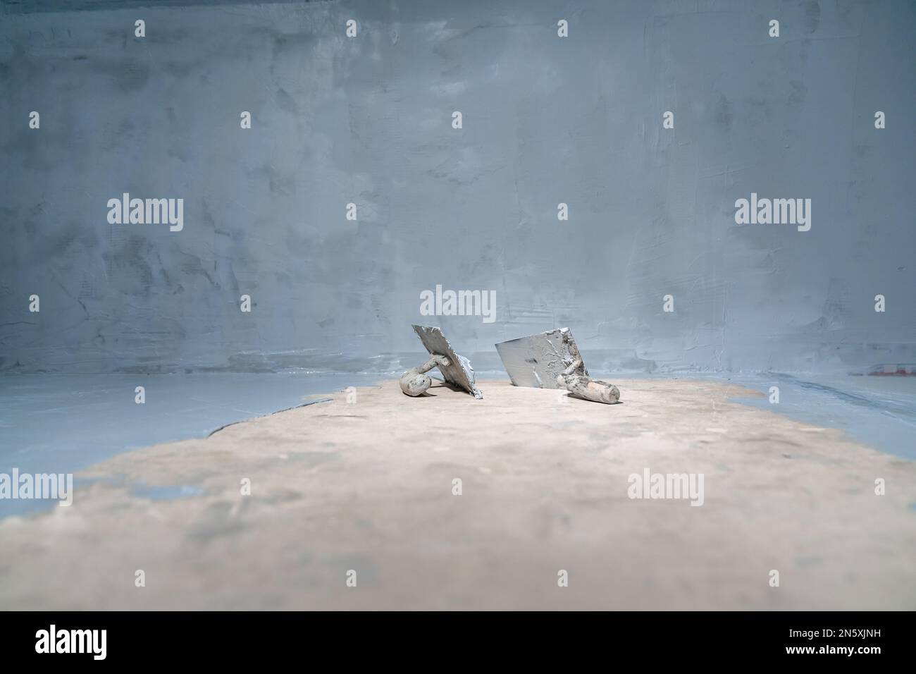 masonry tools for building and repairing walls and floors Stock Photo ...