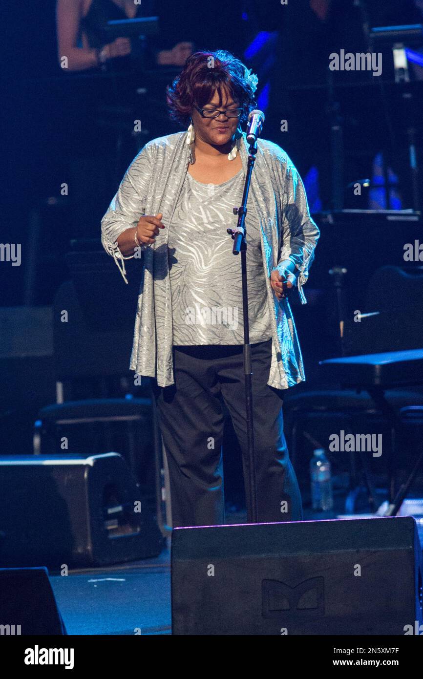 Singer Shirley Brewer performs onstage during Stevie's 18th annual ...
