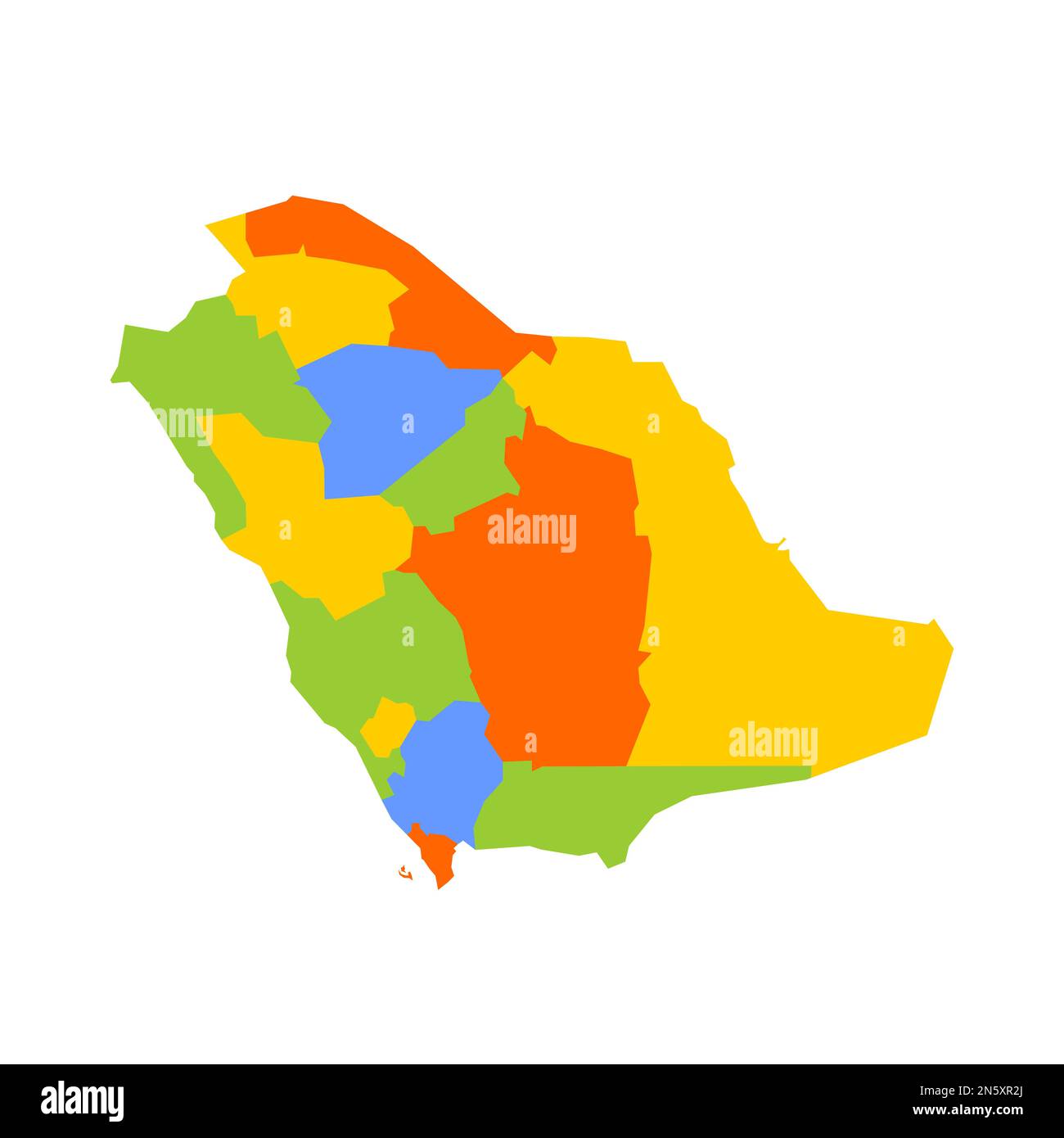 Al Qassim Political Map Of Al Qassim Map Of Saudi Arabia 47 Off