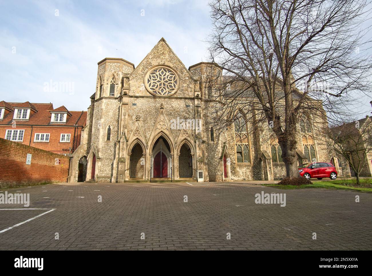 Church in Ipswich, Suffolk, UK Stock Photo - Alamy