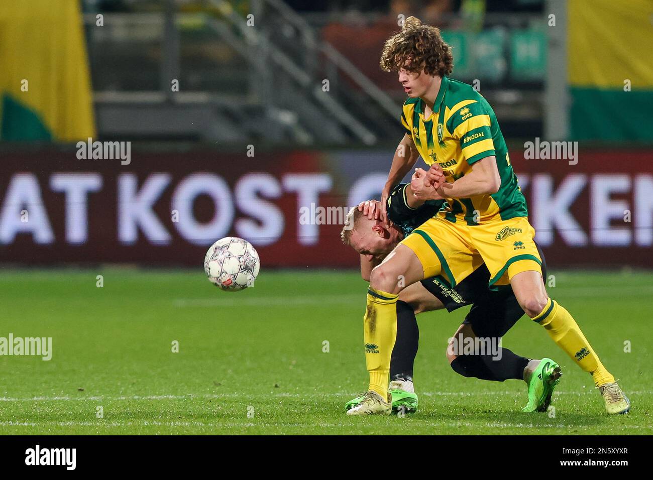 DEN HAAG, NETHERLANDS - FEBRUARY 9: Isac Lidberg of Go Ahead Eagles ...