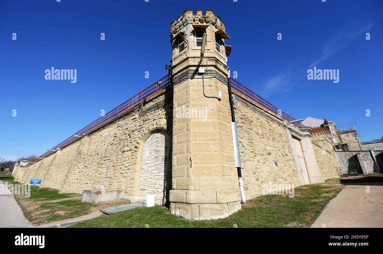This Monday, Nov. 18, 2013, photo shows a guard tower at the Iowa State ...