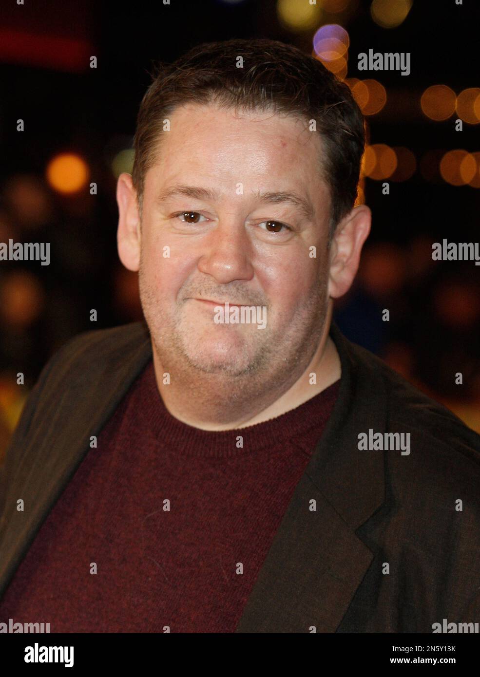 English Comedian Johnny Vegas attends the World Premiere of The Harry ...