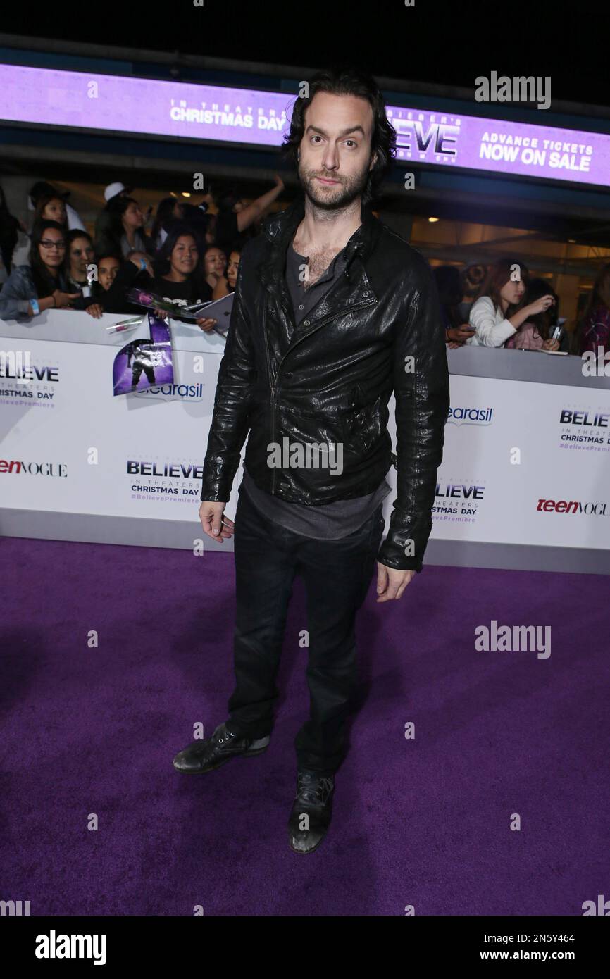 Chris D'Elia seen at the World Premiere of Open Road's "Justin Bieber's ...
