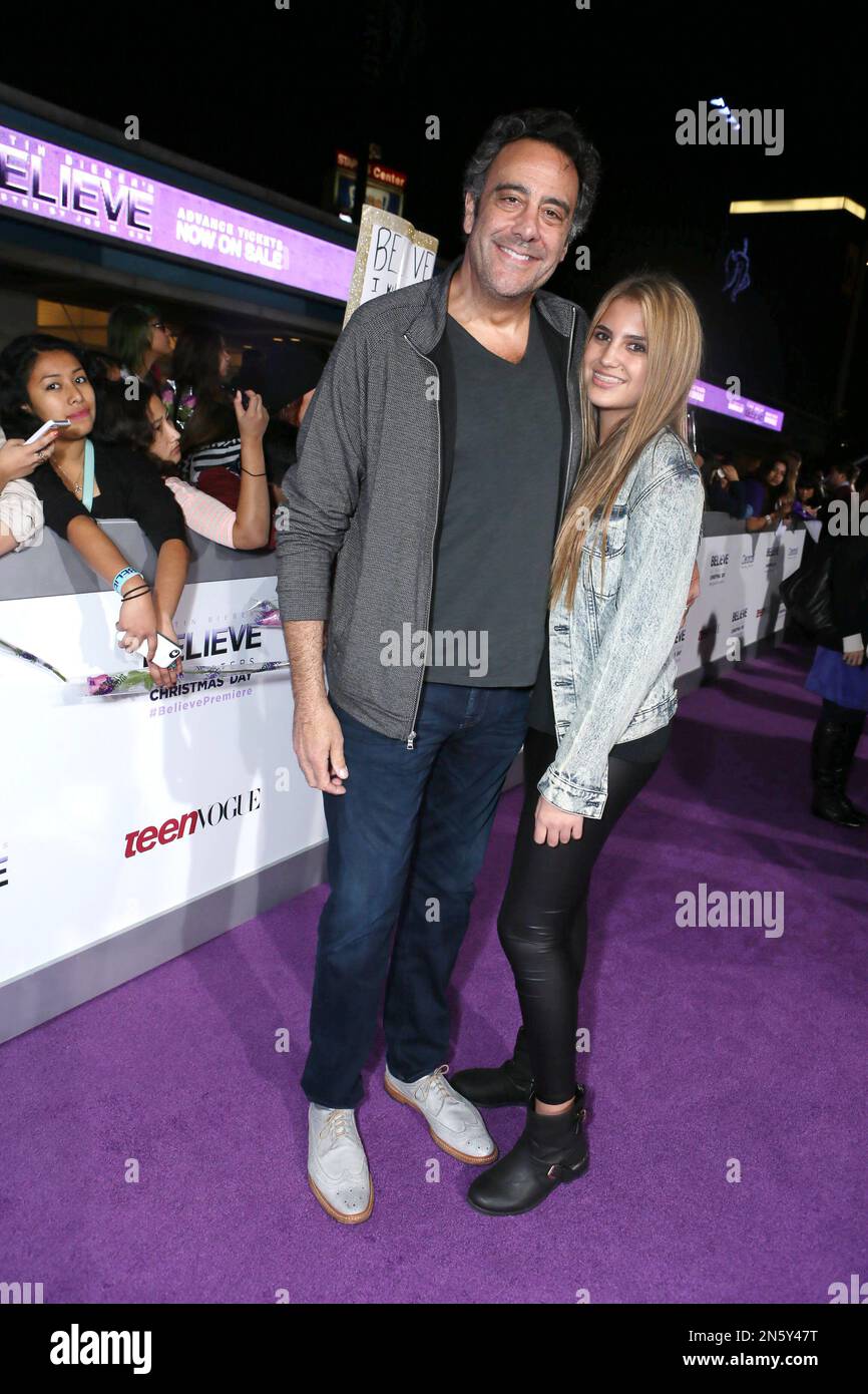 Brad Garrett and Hope Garrett seen at the World Premiere of Open Road's ...