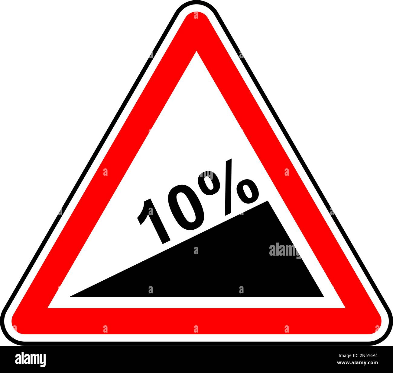 Steep hillside slope Cut Out Stock Images & Pictures - Alamy