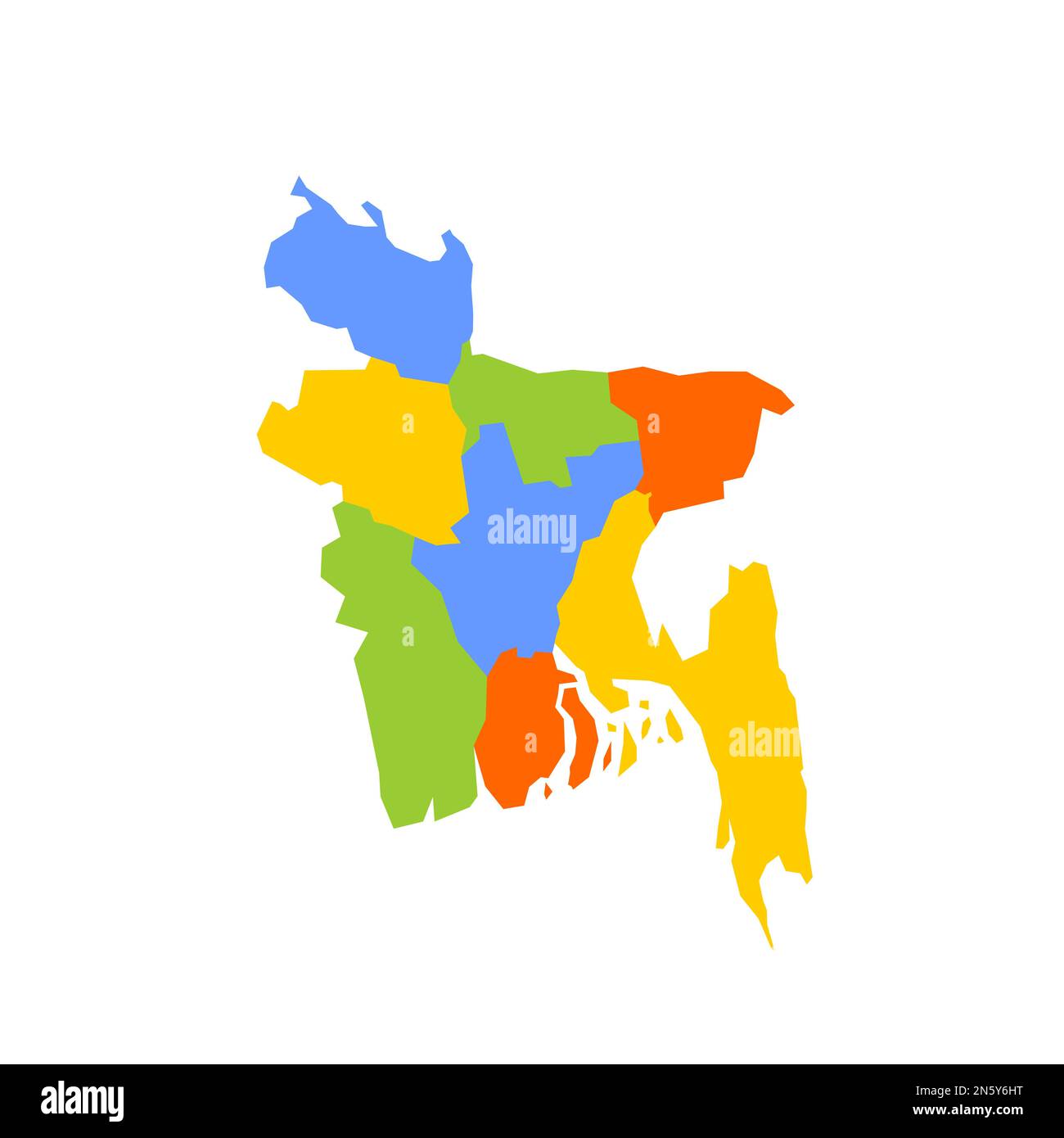 Blank dhaka map hi-res stock photography and images - Alamy