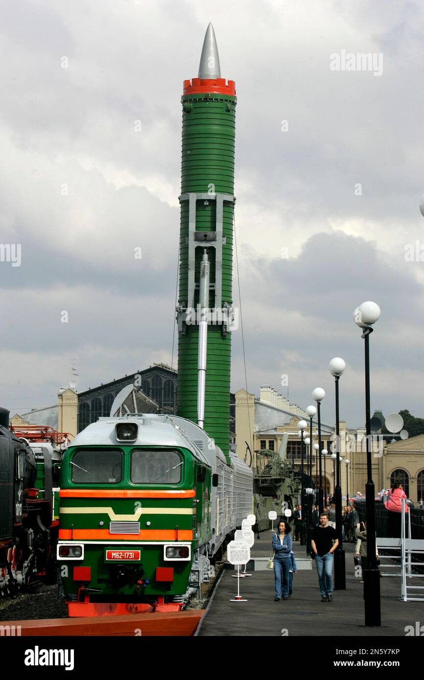 FILE - In this Friday, Aug. 4, 2006 file photo a decommissioned Russian ...