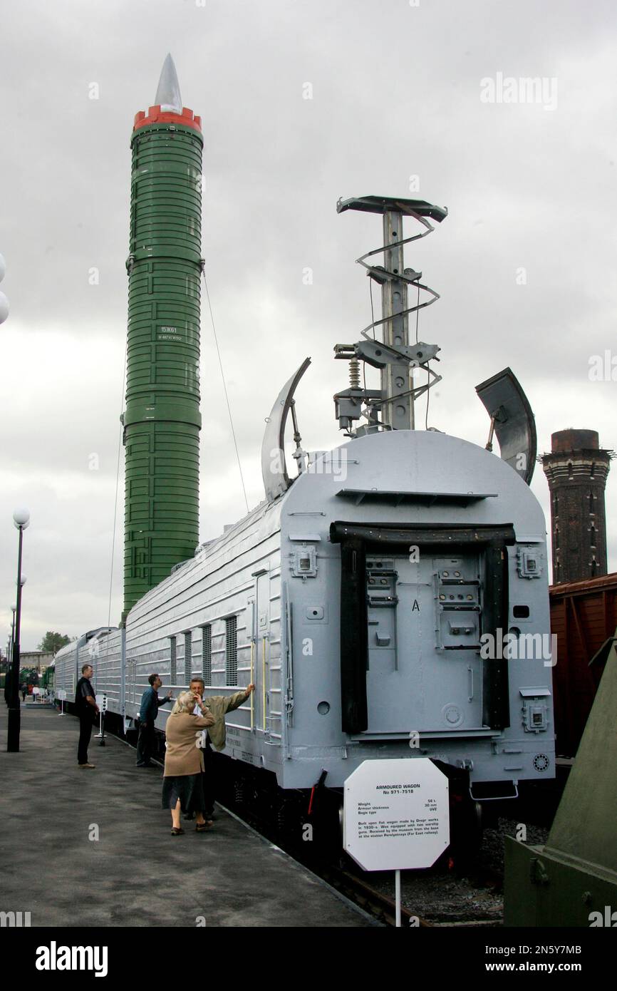 FILE - In this Friday, Aug. 4, 2006 file photo a decommissioned Russian ...