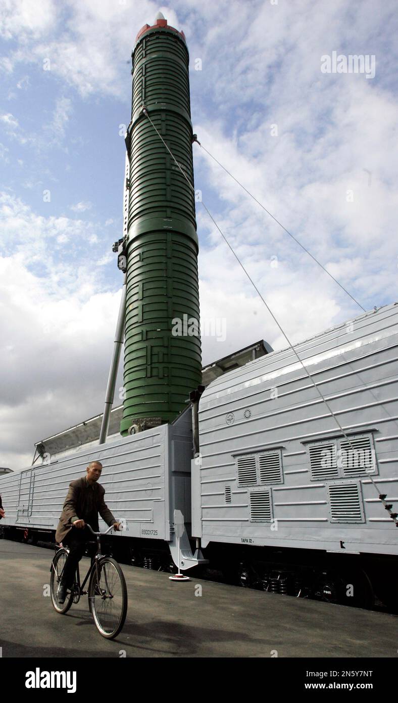 FILE - In this Friday, Aug. 4, 2006 file photo a decommissioned Russian ...