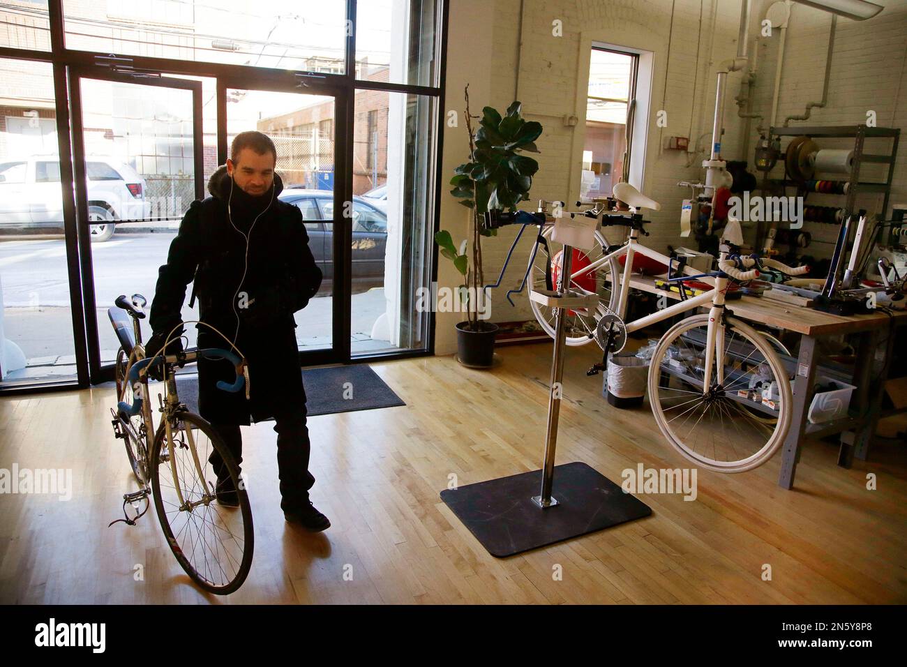 In this Thursday, Dec. 12, 2013 photo, Assaf Biderman, co-inventor of ...