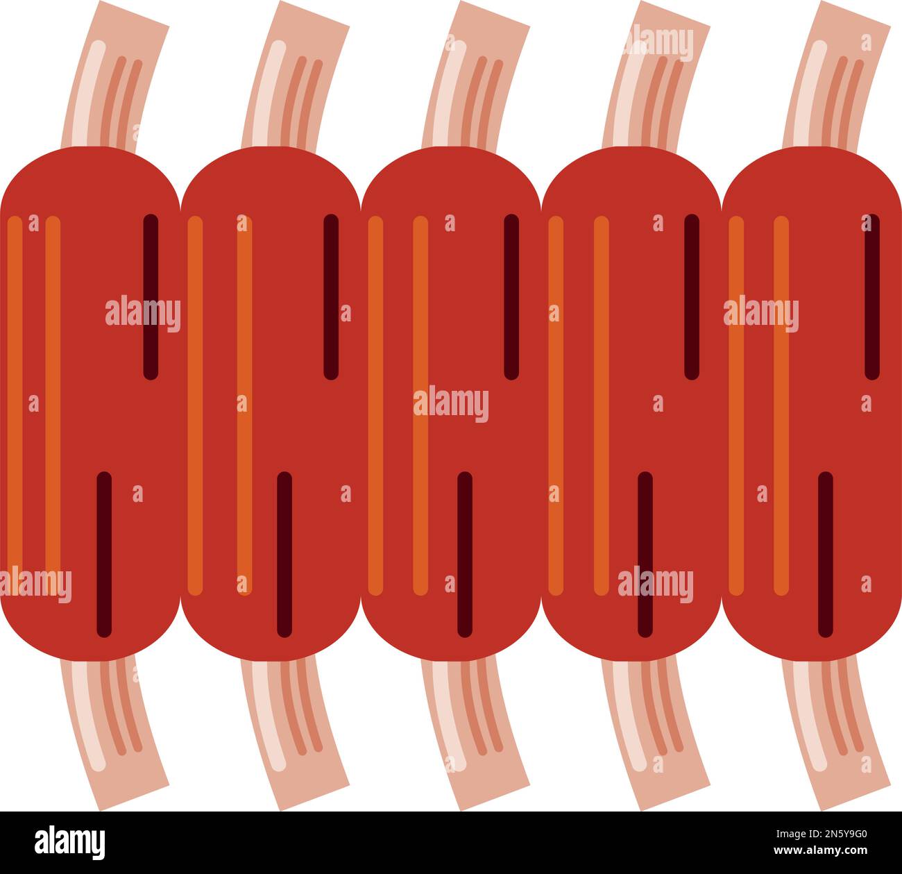 bbq ribs icon Stock Vector Image & Art - Alamy