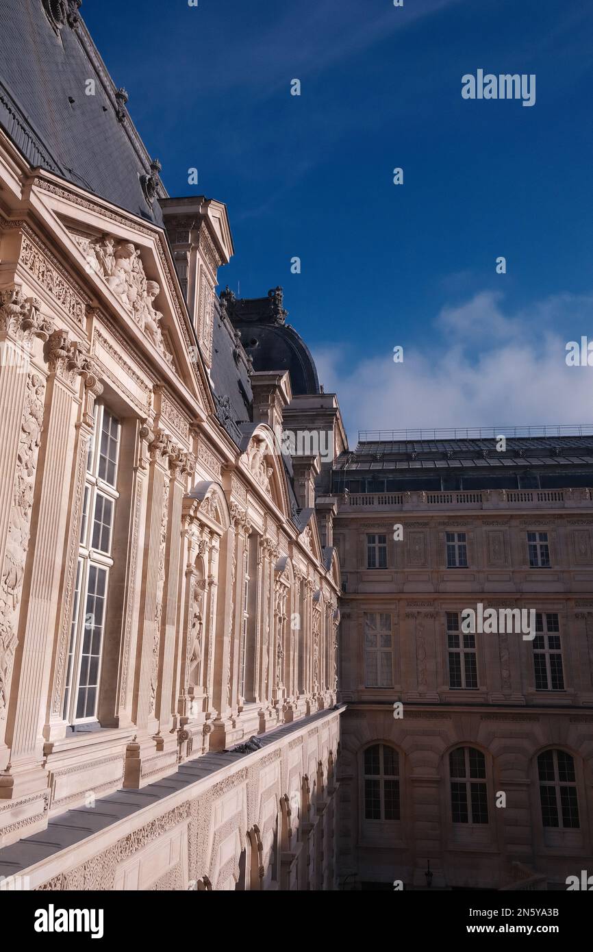 A vertical shot of the beautiful architecture in France Stock Photo - Alamy