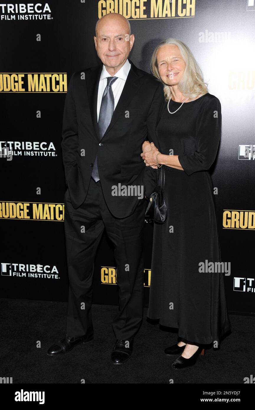 Actor Alan Arkin and wife Suzanne Newlander Arkin attend the world ...