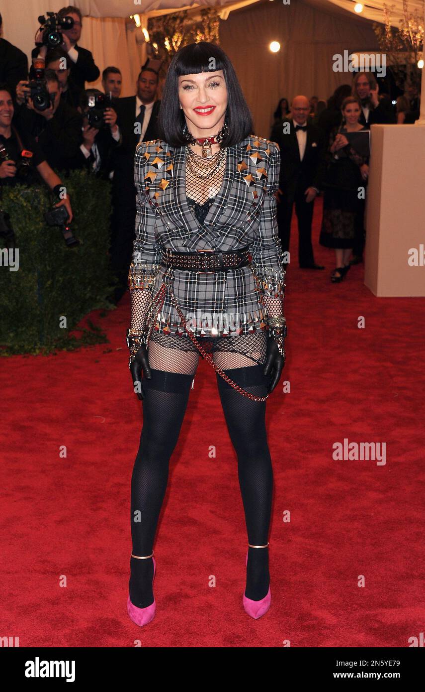 FILE - This May 6, 2013 file photo shows Madonna at The Metropolitan ...
