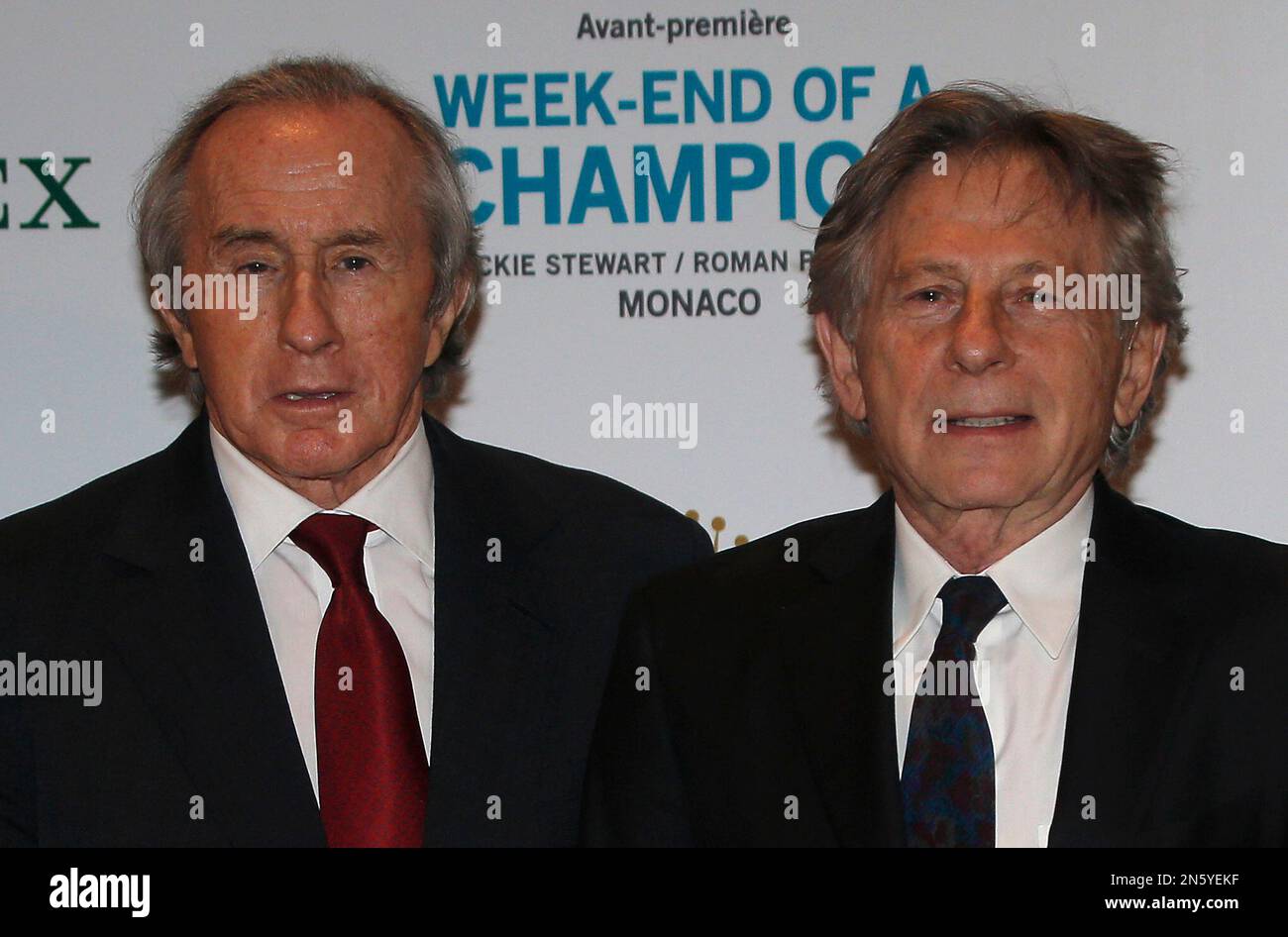 Polish-French film director Roman Polanski , right, and former F1 ...