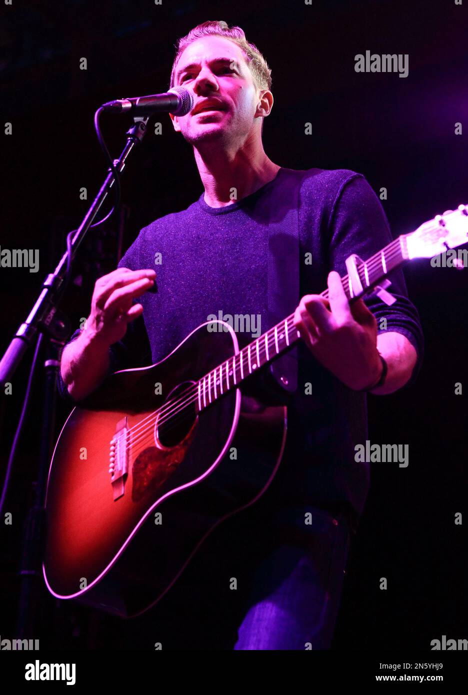 Tim Lopez of the rock band Plain White T's performs in concert during ...
