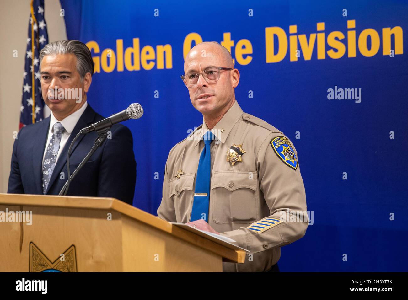 Steve Ramos, assistant chief of California Highway Patrol (CHP) Golden ...