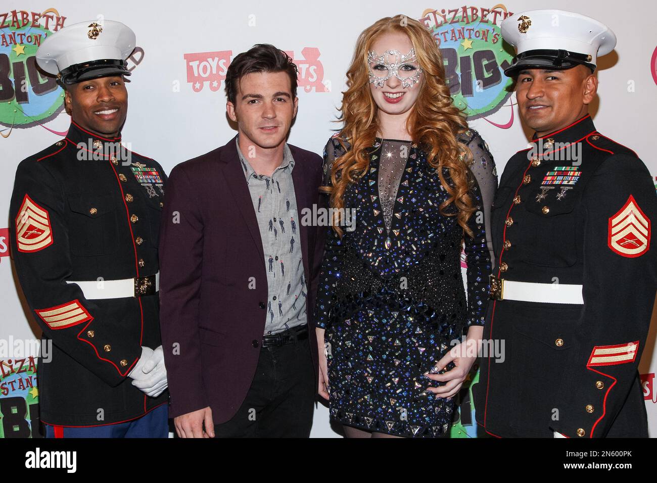 Actor/singer Drake Bell and TV personality Elizabeth Stanton arrive at ...