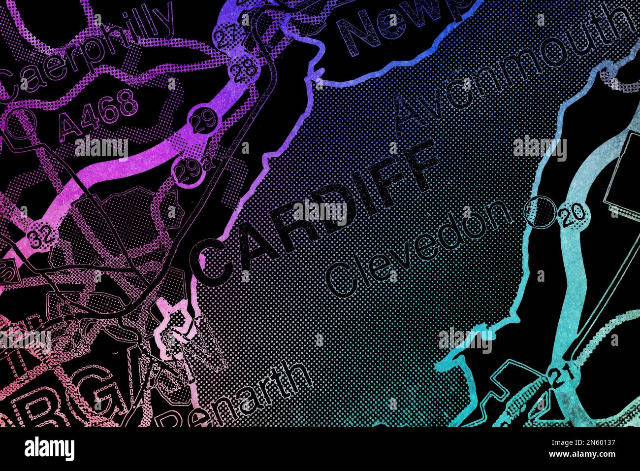 Watercolour world map hi-res stock photography and images - Alamy