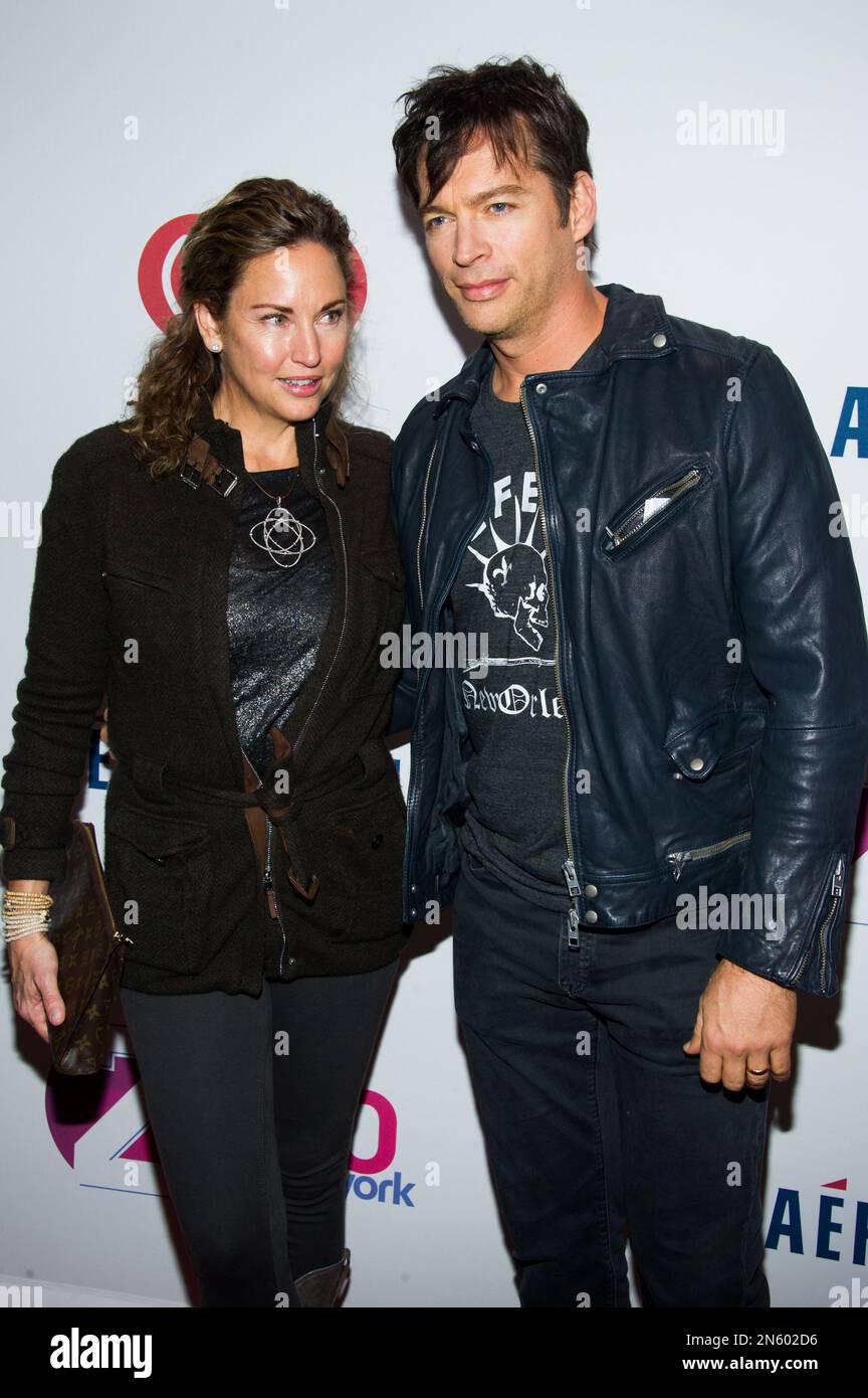 Jill Goodacre and Harry Connick, Jr. attend Z100's Jingle Ball ...