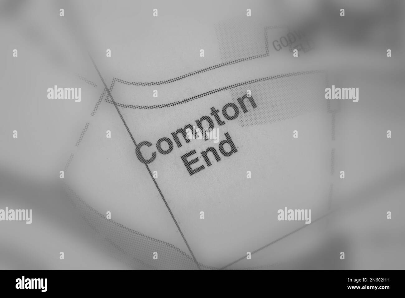 Stadtplan Von Compton